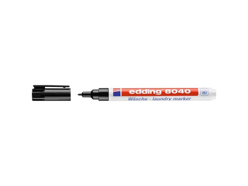 Edding Wäschemarker 8040 Schwarz 1 mm