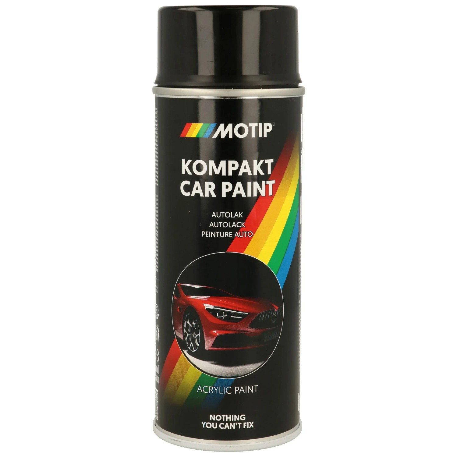 Motip Lackspray 46828 Schwarz glänzend 400 ml