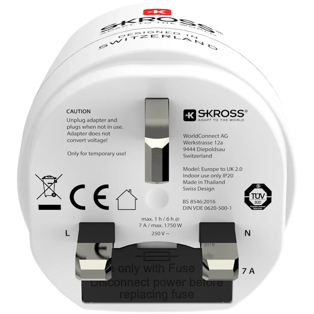 Skross® Reiseadapter Combo World to UK kaufen bei OBI