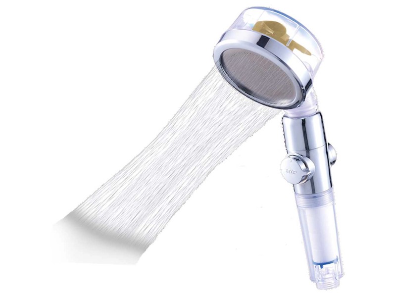 Duschkopf Aquadon Eco Tornado Gold inkl. Filterkartusche kaufen bei OBI