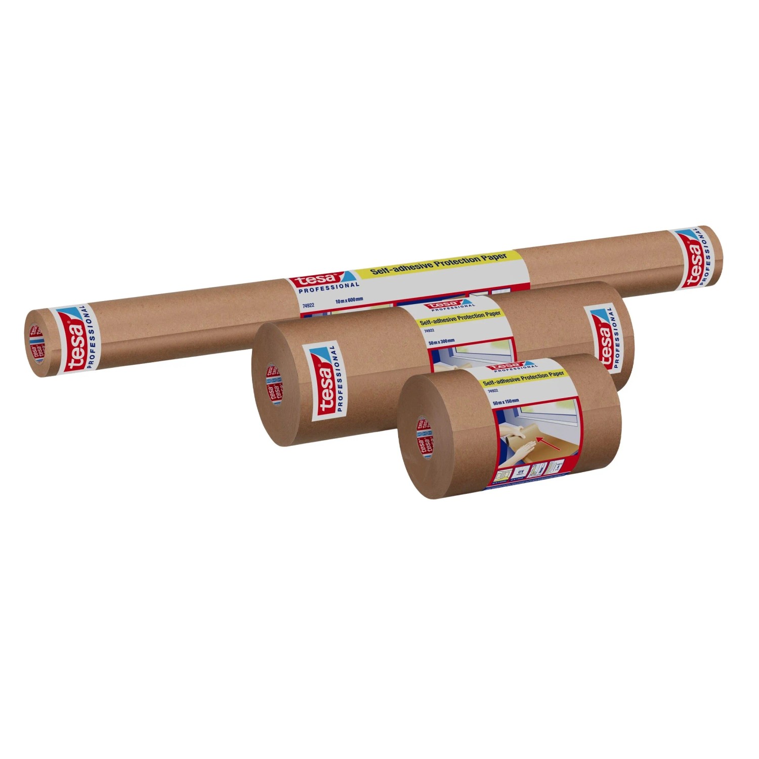 Tesa Abdeckpapier selbstklebend 50 m x 300 mm kaufen bei OBI