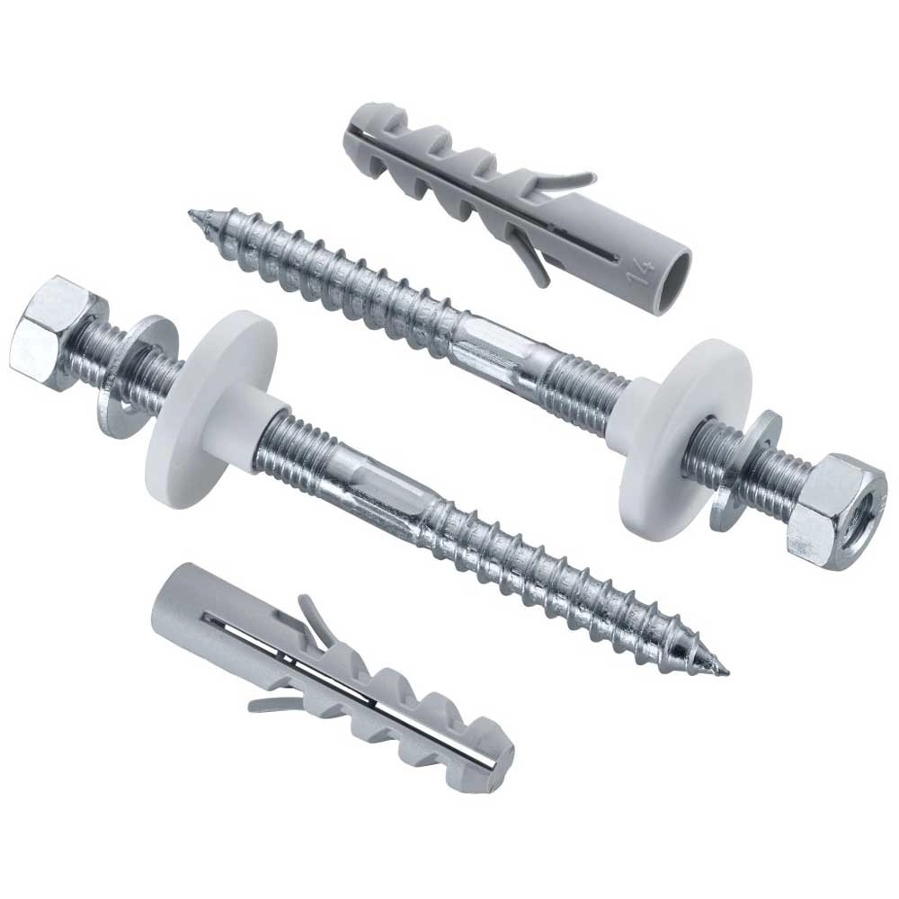 Kit de fixation métal galvanisé 4 pcs