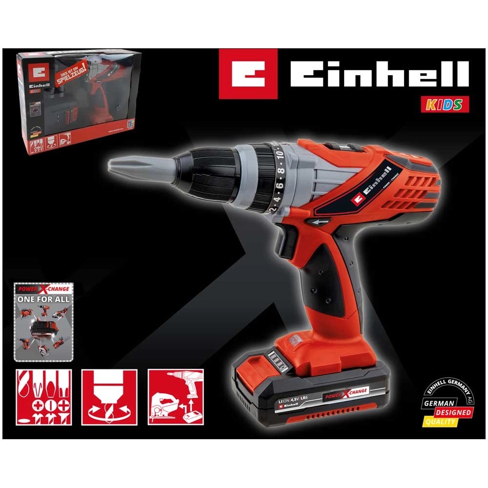 Einhell Akkuschrauber mit 4 Einsätzen kaufen bei OBI