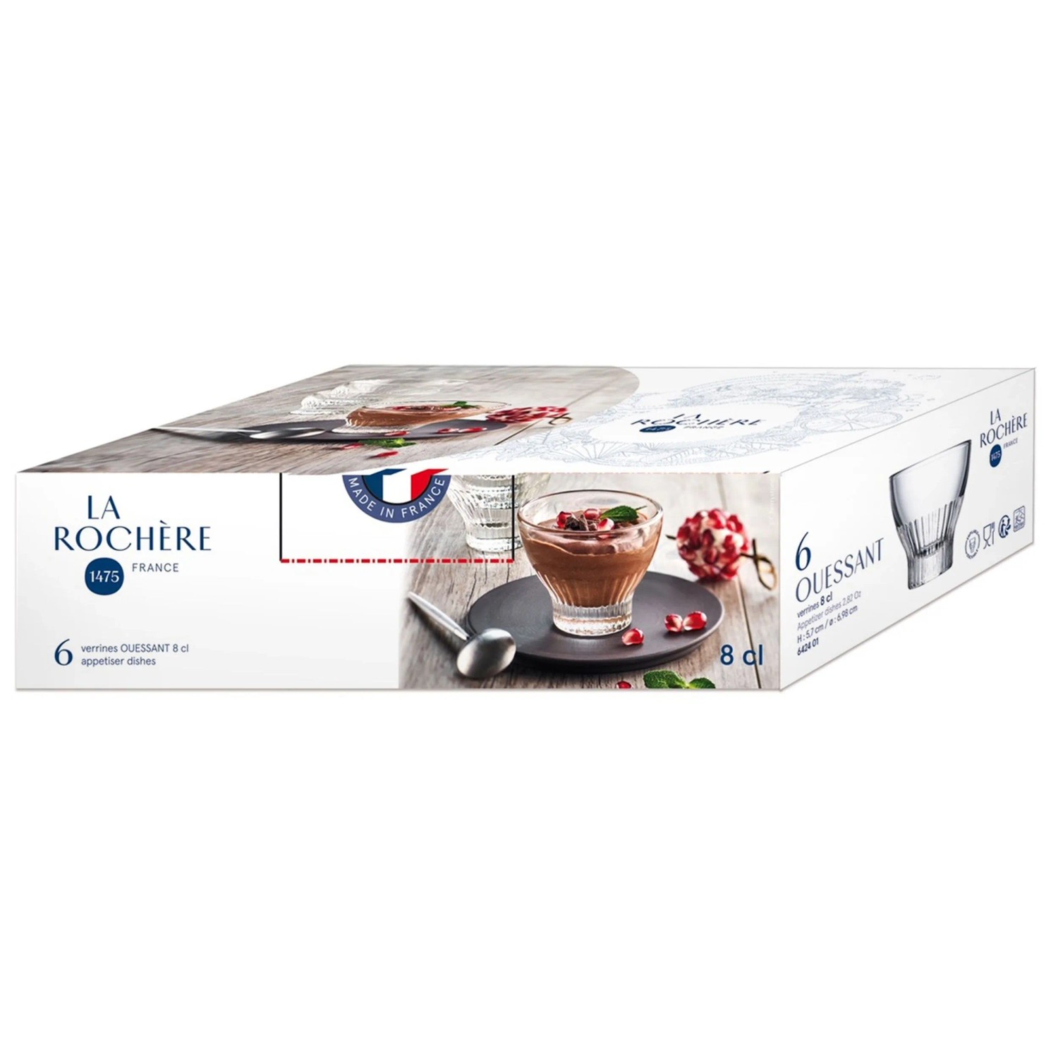 La Rochere Gläser-Set Mises en Bouche Ouessant 8 cl / 6 Stk.