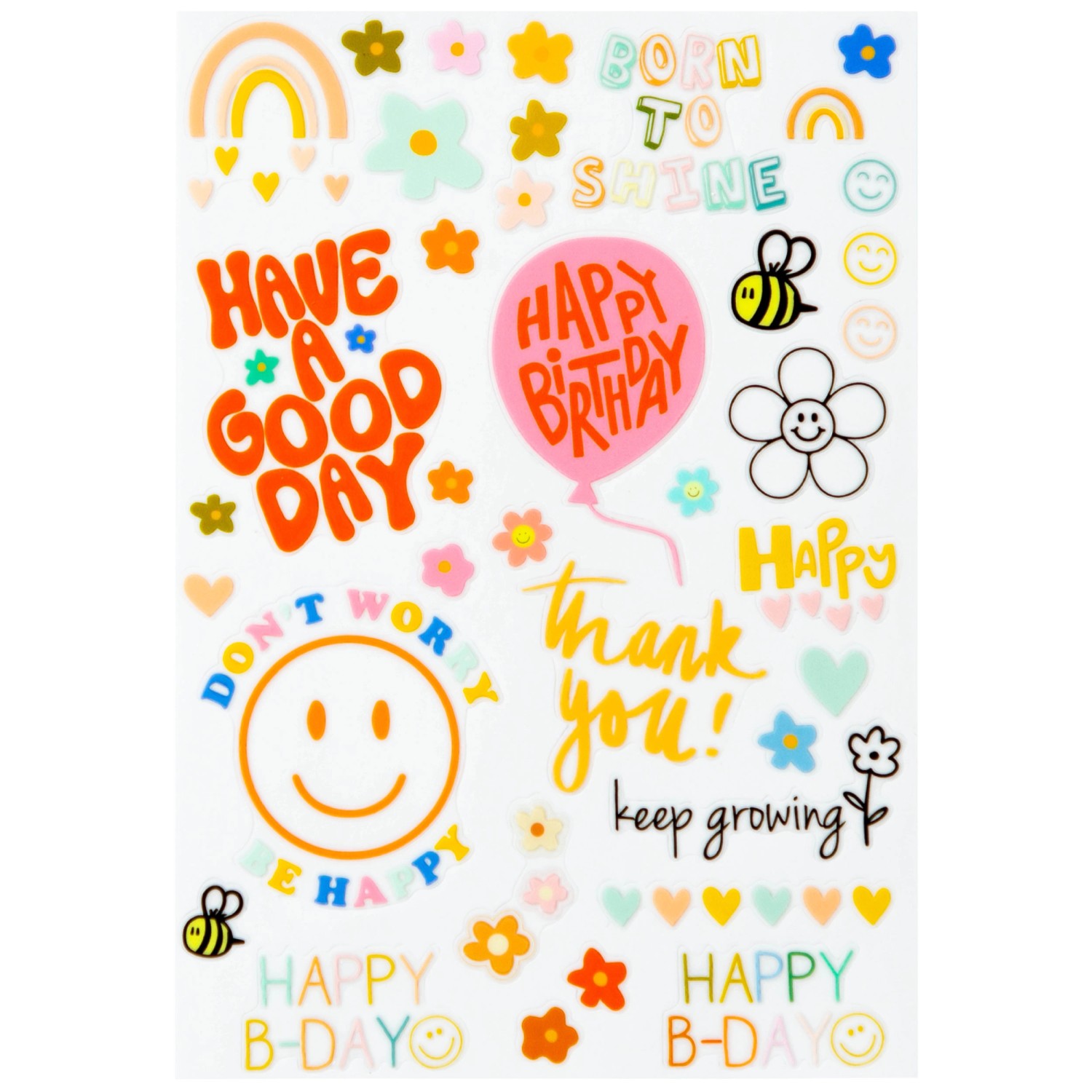 I Am Creative Rub-on Sticker Geburtstag A5 / 1 Blatt kaufen bei OBI