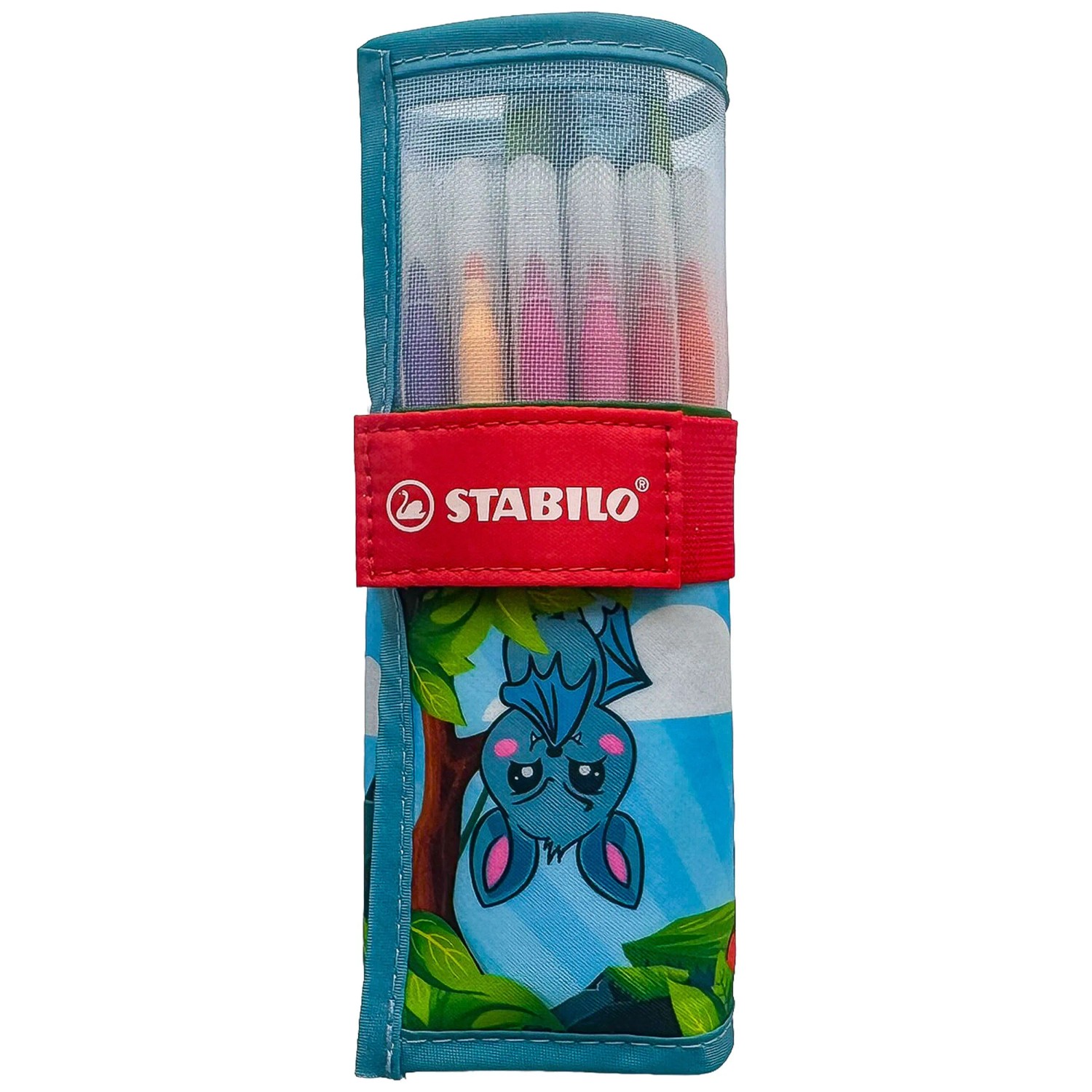 Stabilo Rollerset Power Animal Vibes Blau 20 Stk.
