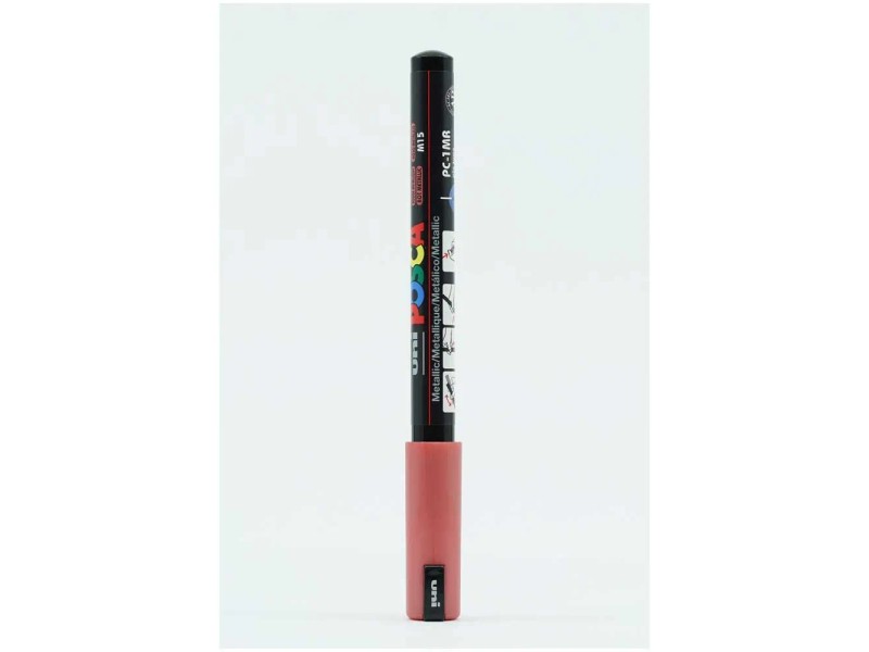 Uni Posca Fine Liner PC-1MR Rot-Metallic
