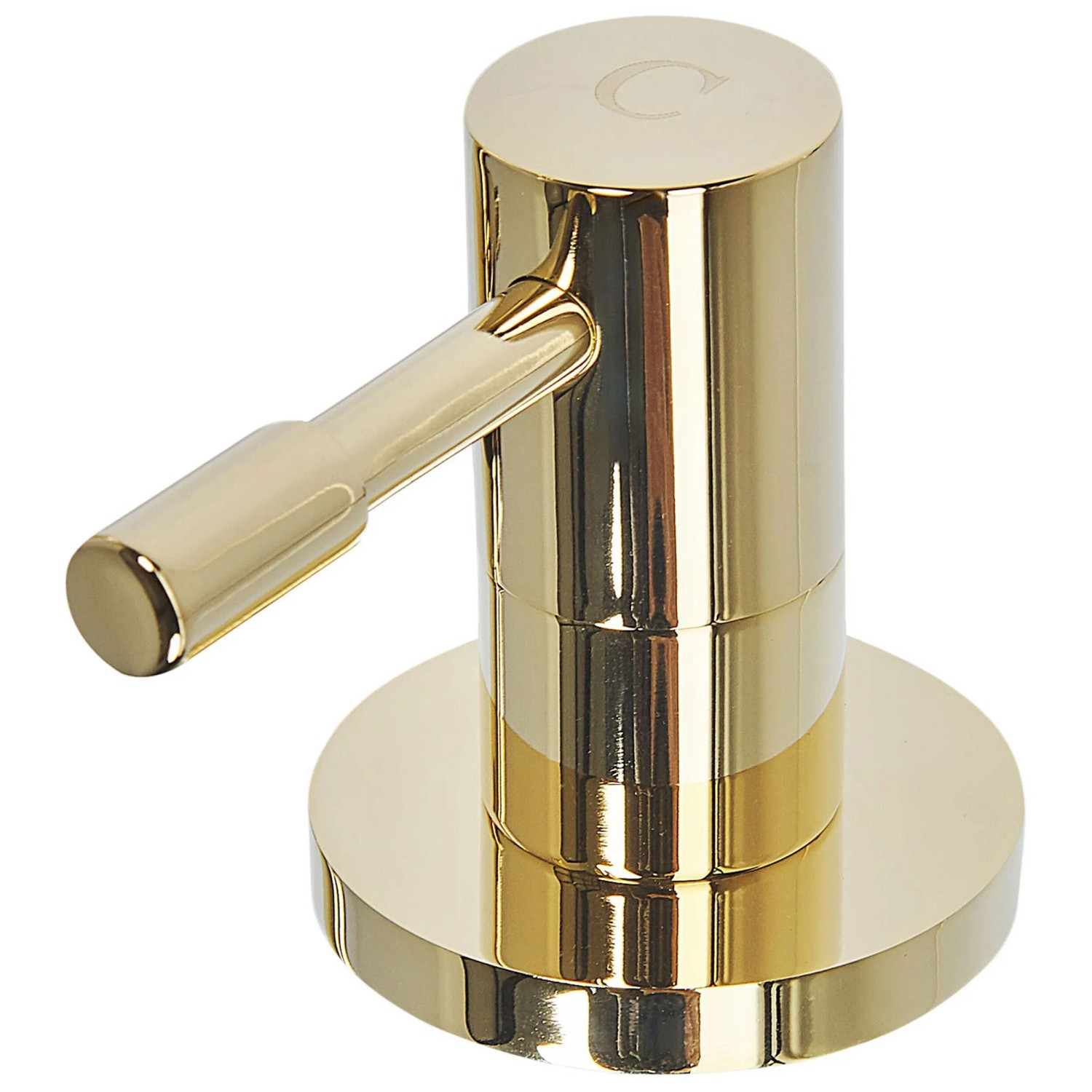 Wasserhahn Kalambo 3-Loch-Waschtischarmatur Messing Gold kaufen bei OBI