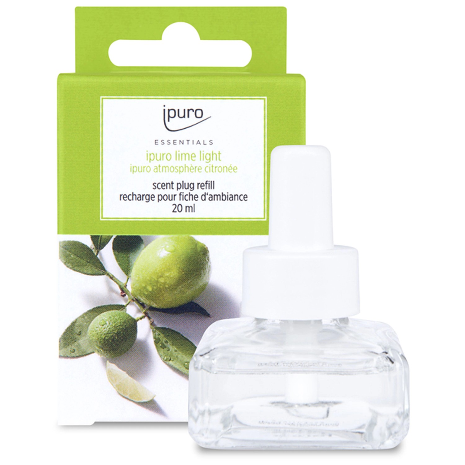 Ipuro Réservoir de recharge Scent Plug Essentials Lime Light 20 ml