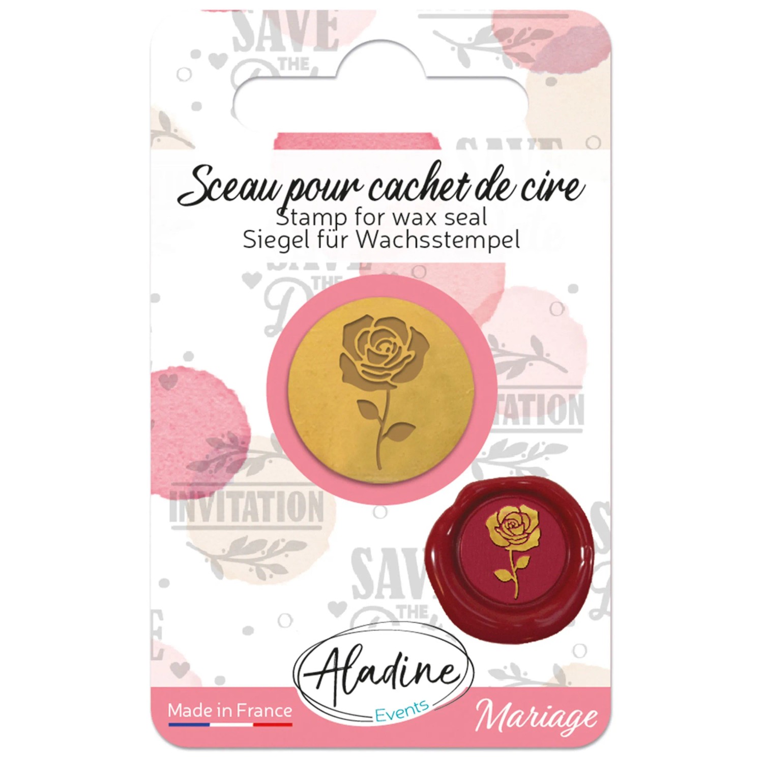 Aladine Siegel Rose 2 x 2 cm kaufen bei OBI