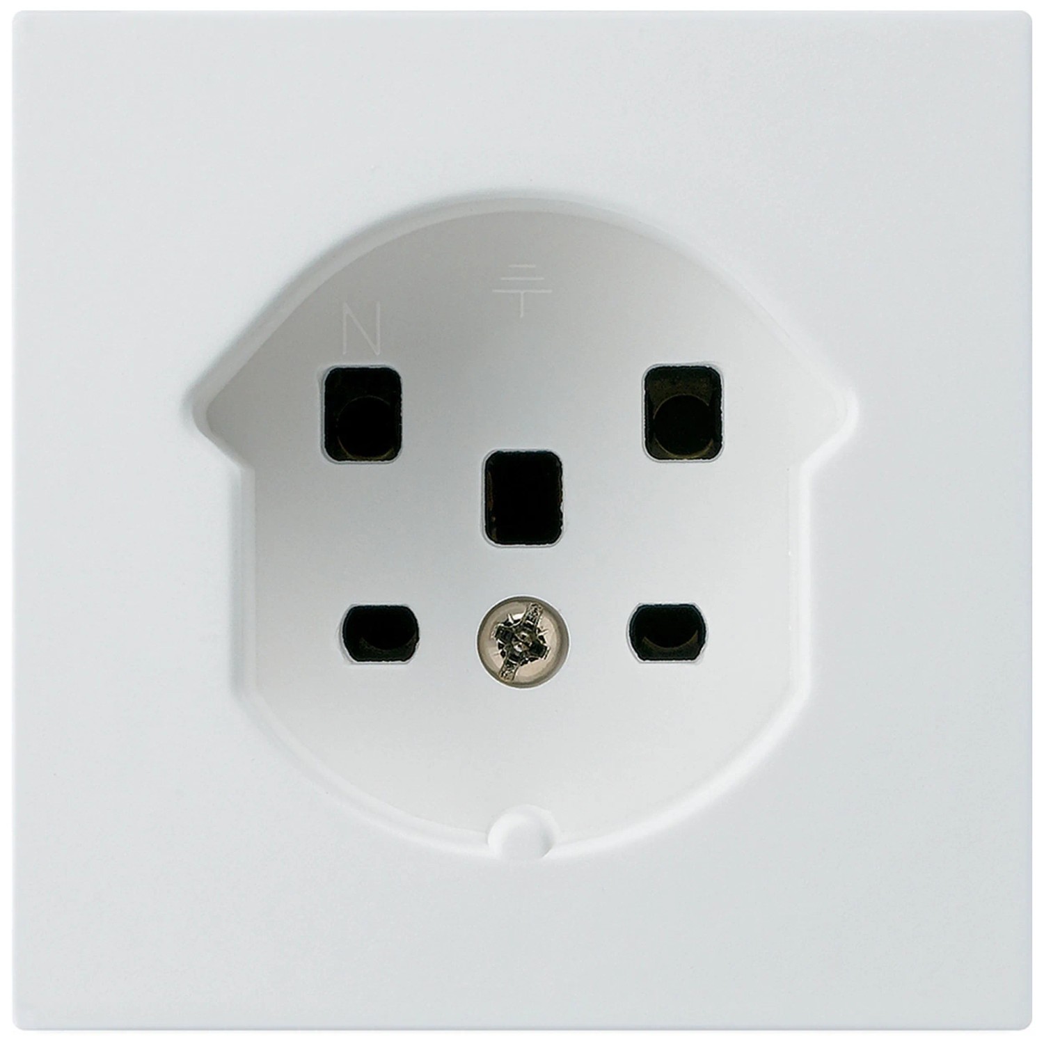 Hager Prise Kallysto duroplast Blanc 1 x T25