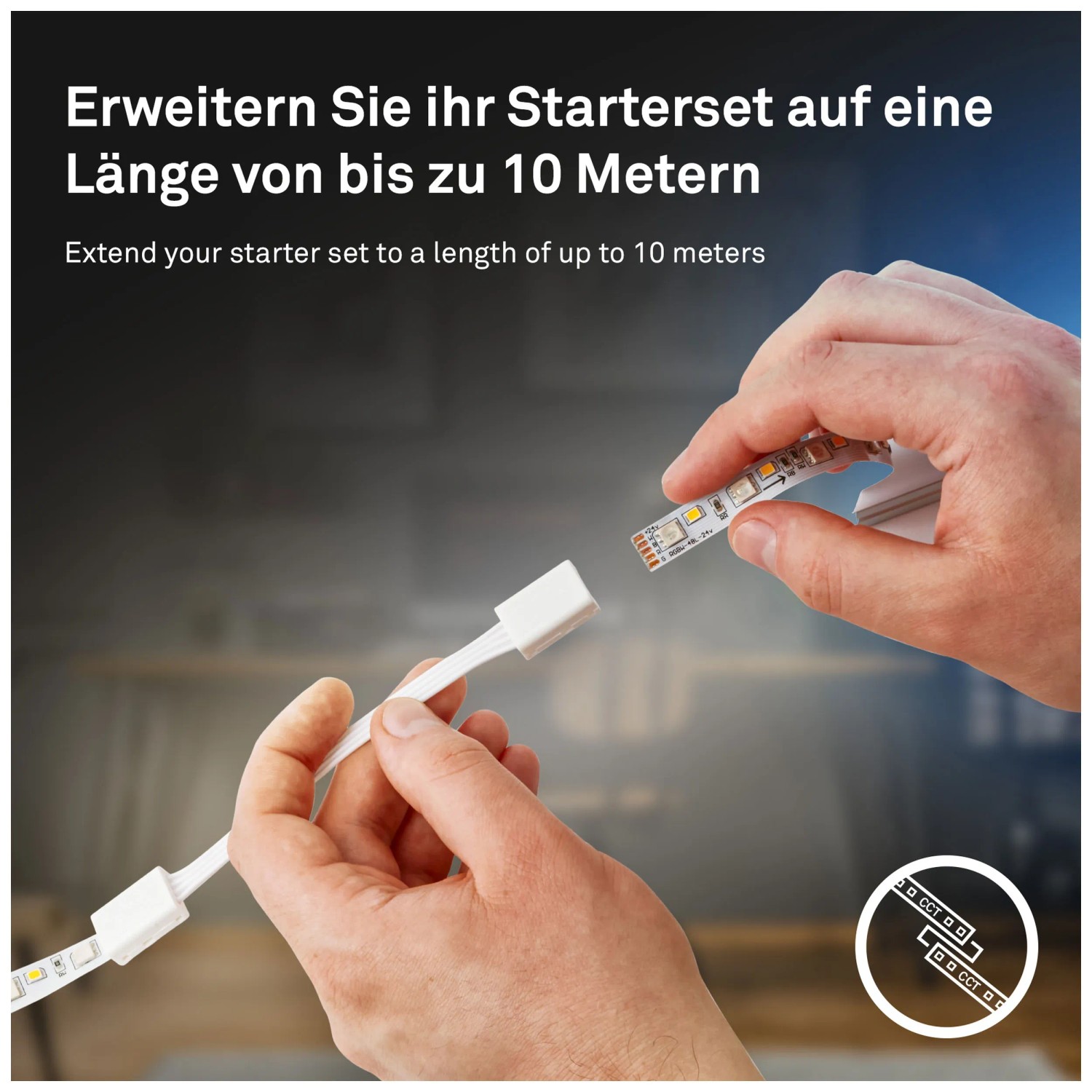 Briloner Starter-Set Smart CCT Pimp Your Stripe 224 LEDs / Länge 2 m