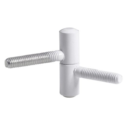 Hettich Paumelle à perçage acier Blanc Ø 10 mm 2 pcs