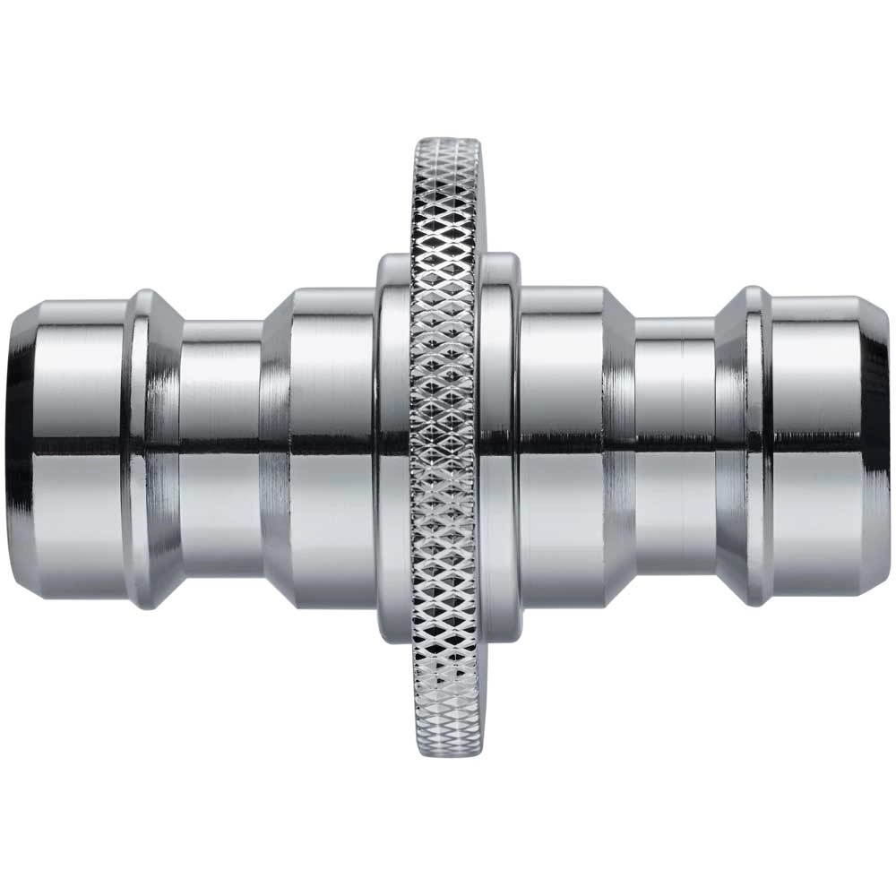 Neomatic Double douille de raccord laiton chromé Ø 16,5 mm