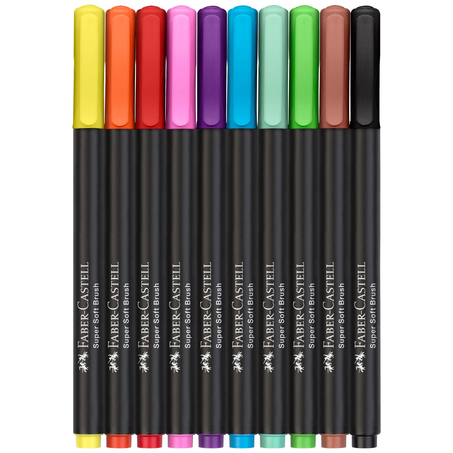 Faber-Castell Filzstift-Set Black Edition Mehrfarbig 10 Stk. kaufen bei OBI