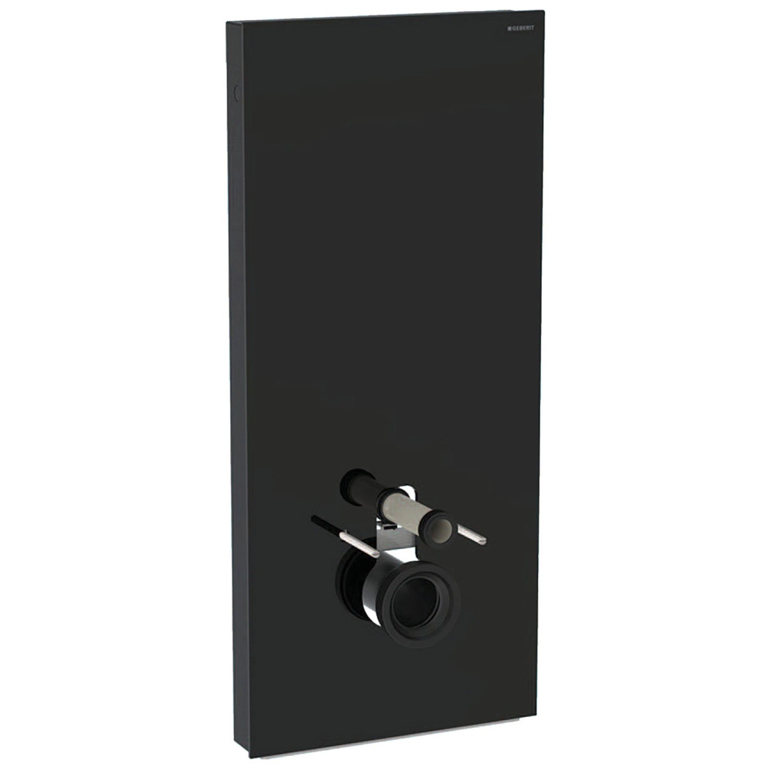 Geberit Modulo sanitario per WC sospeso Monolith Nero 114 cm