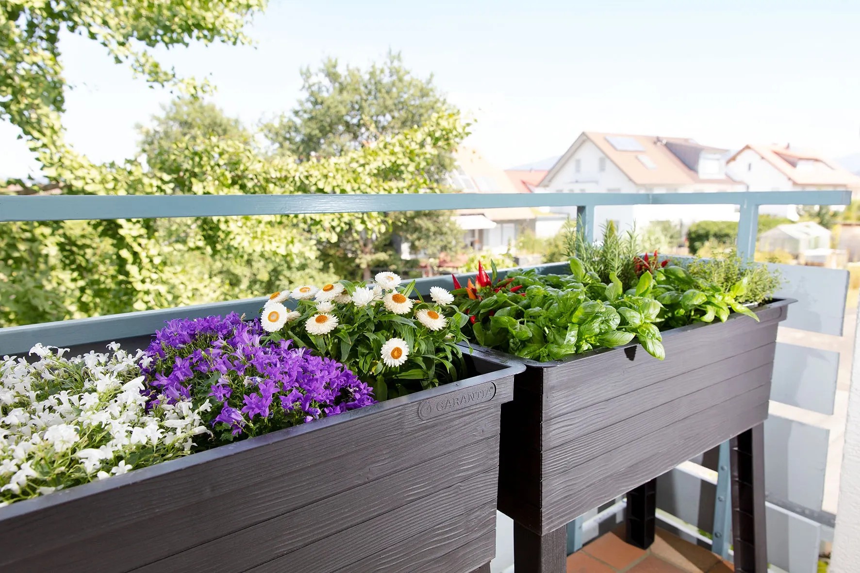 Garantia Hochbeet Balkon Urban (HxBxT) 65 x 37 x 75 cm