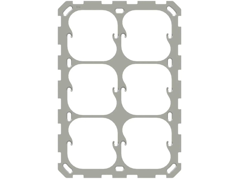 Befestigungsplatte Modino Gr. 3 x 2