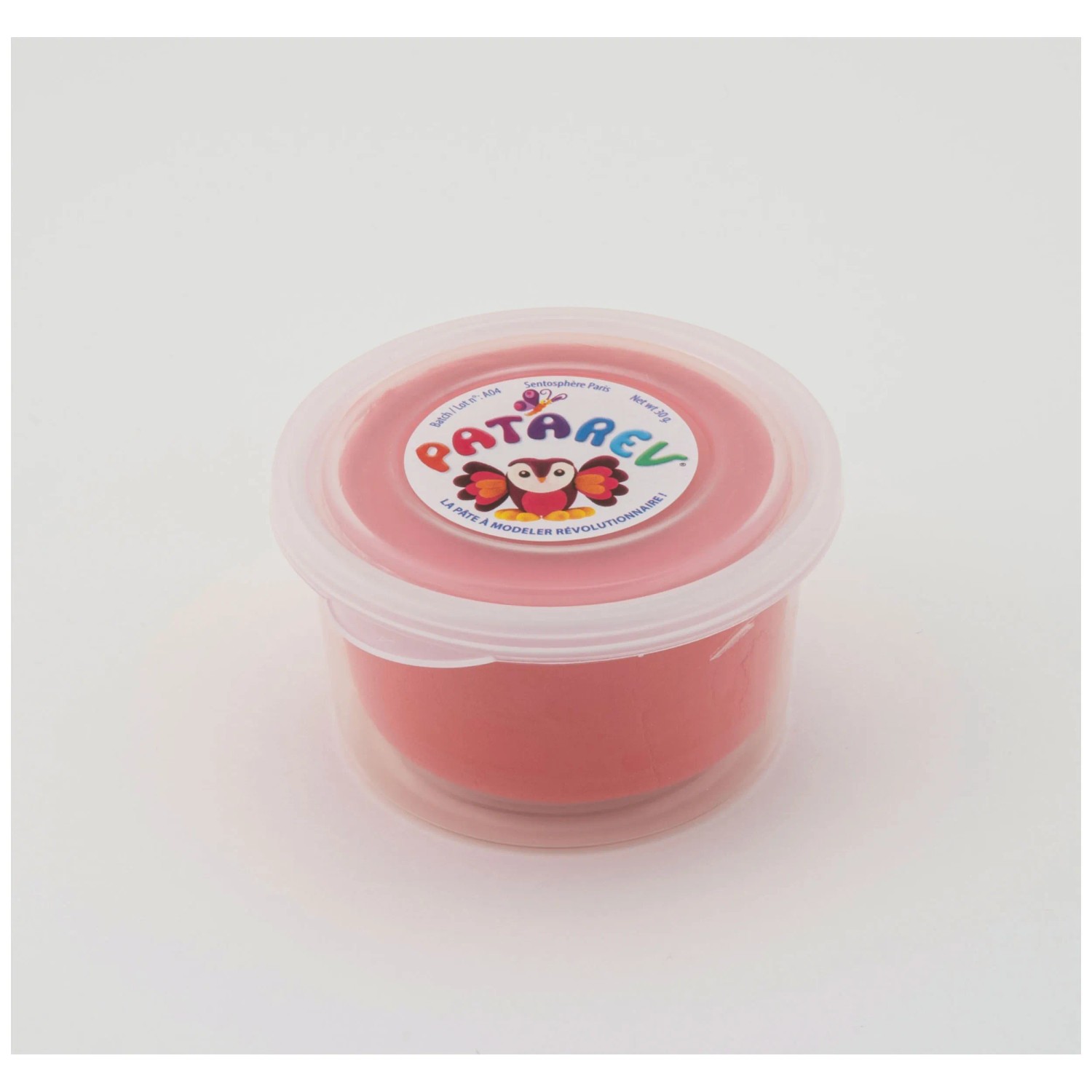 Patarev Pâte à modeler Rouge 30 g