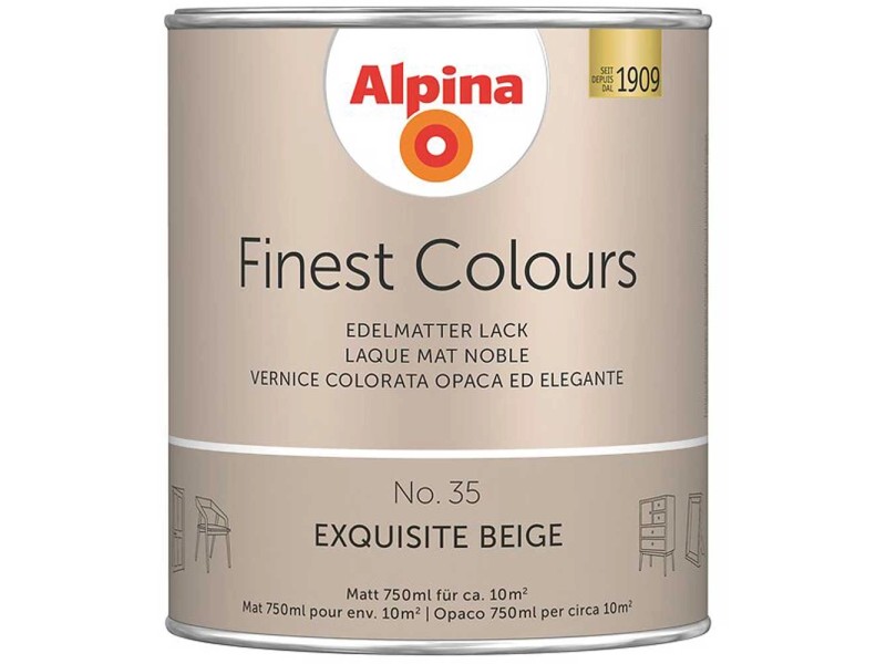 Alpina Finest Colours Lack Exquisite Beige 750 ml kaufen bei OBI