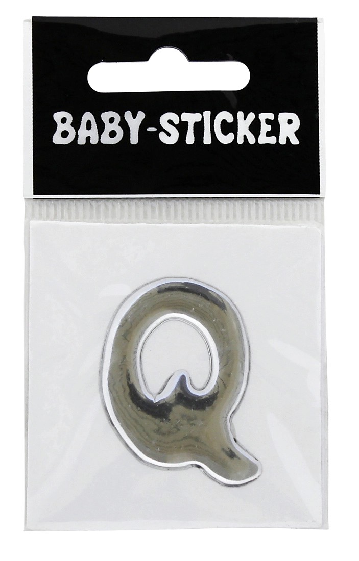 3-D Sticker Q
