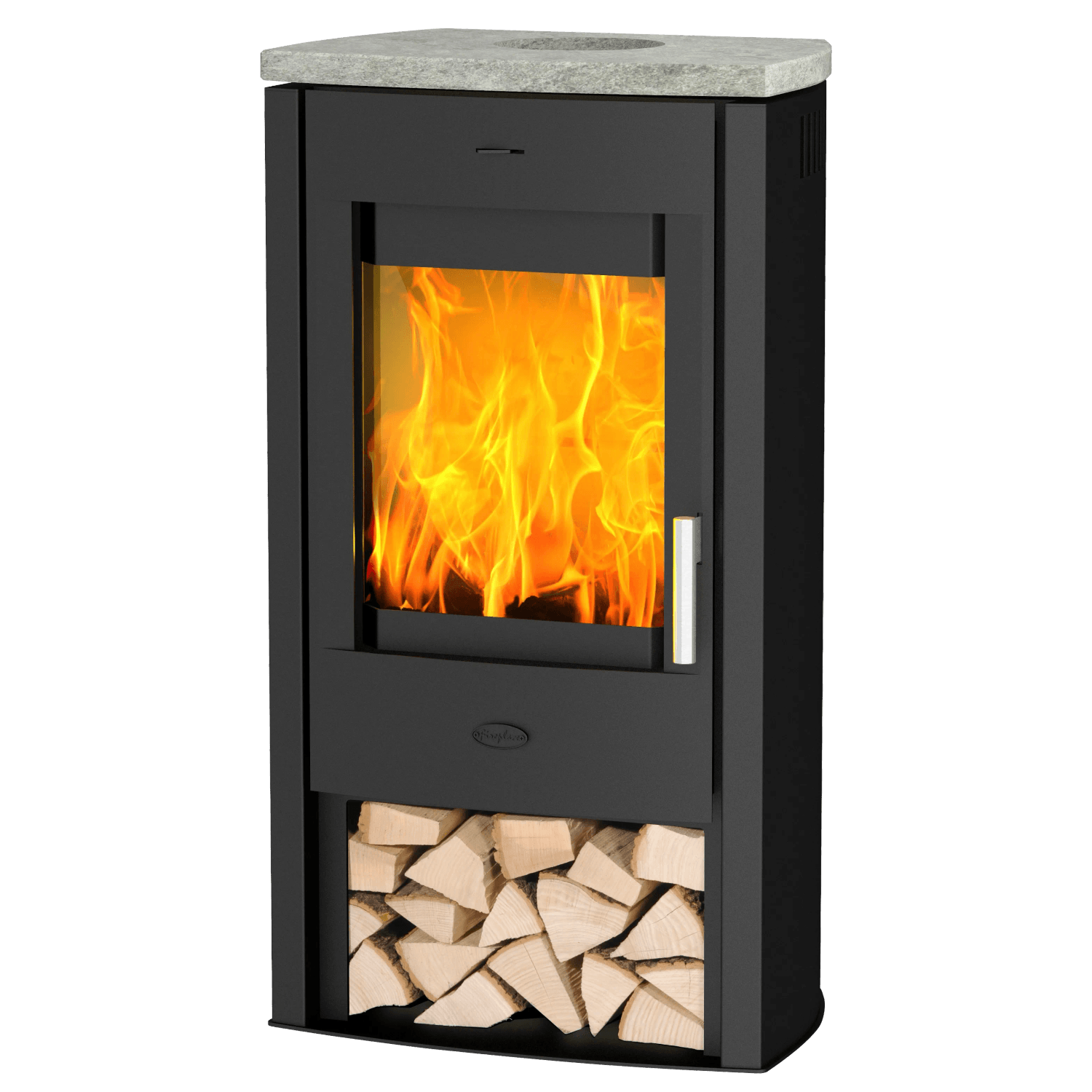 Poêle à bois Fireplace Tuvalu stéatite Top