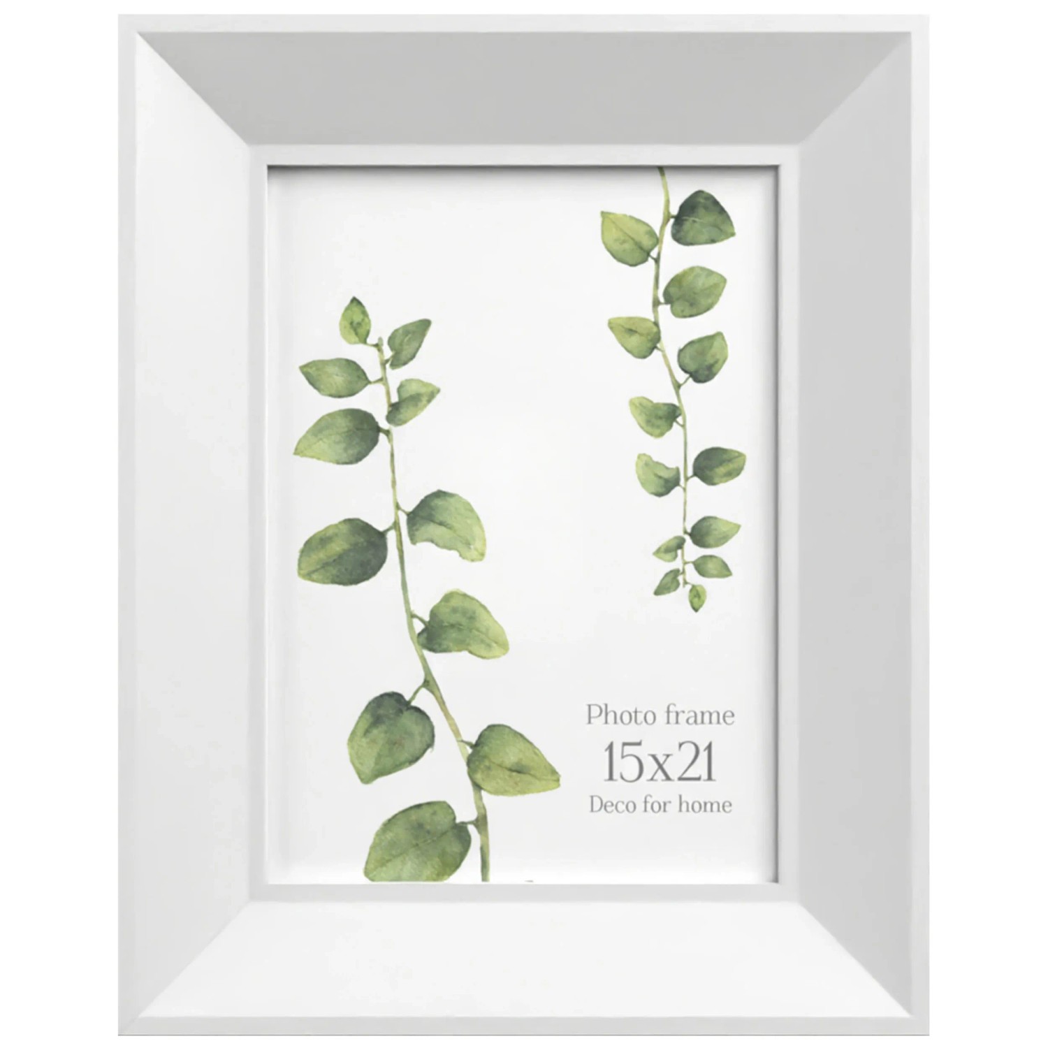 Styler Cadre photo Paris en bois Blanc 15 x 21 cm
