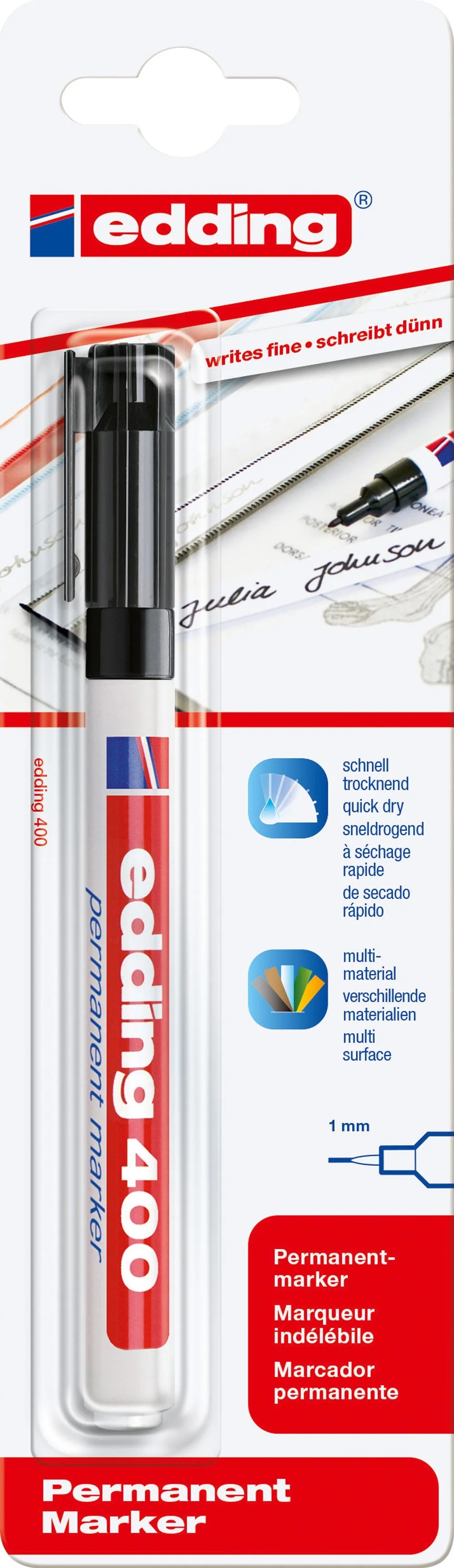 Edding Permanentmarker 400 Org