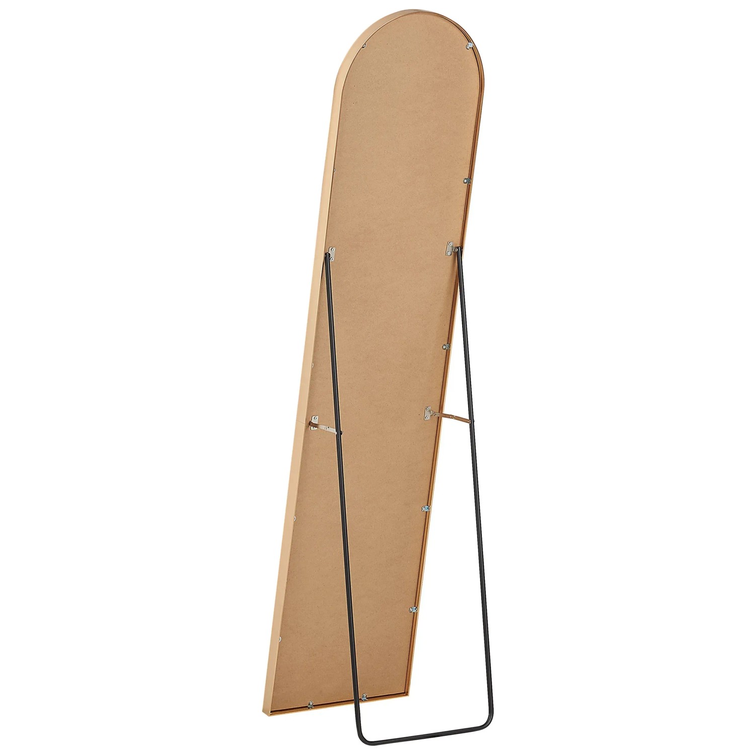 Beliani Standspiegel Bagnolet Metall Gold (HxBxT) 150 x 36 x 40 cm ...