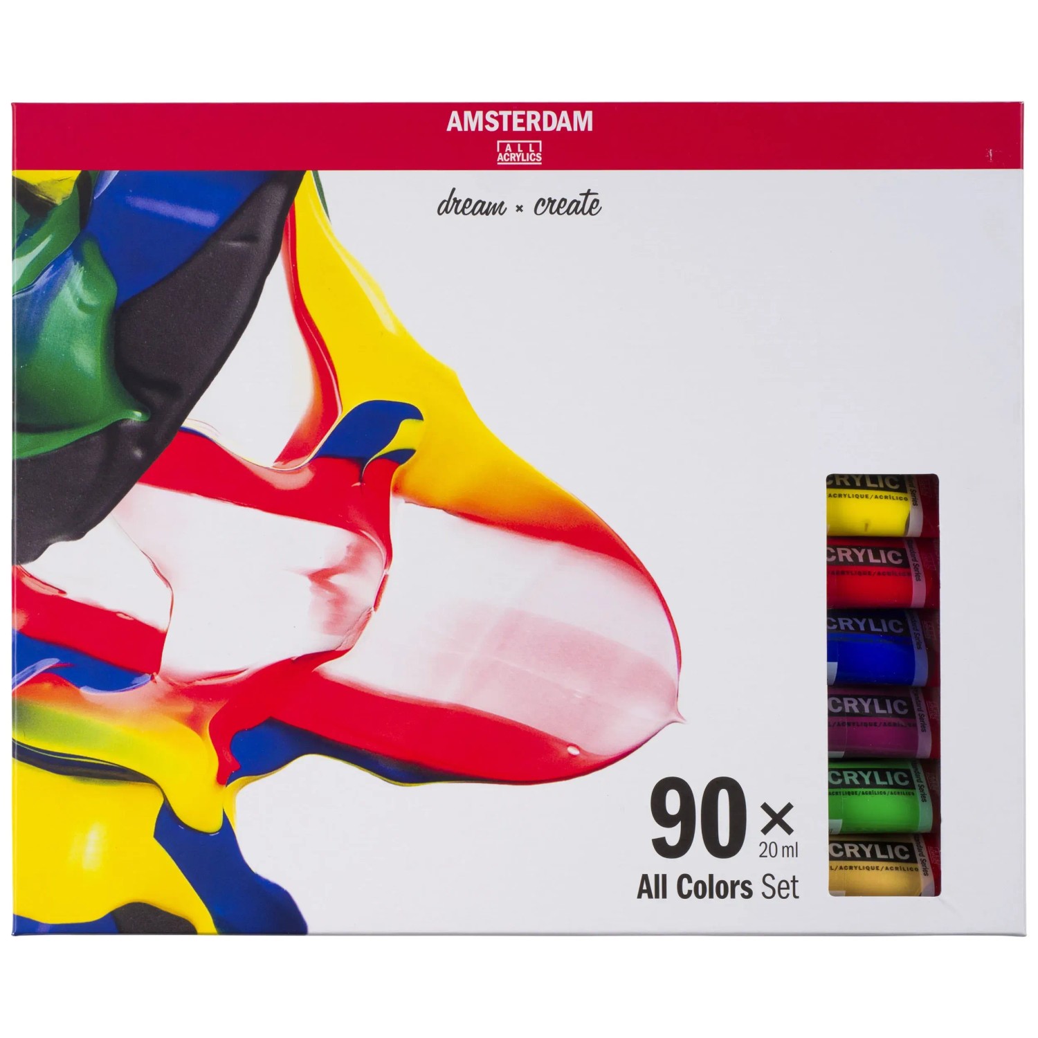 Amsterdam Standard Series Acrylfarben-Set 90 x 20 ml kaufen bei OBI