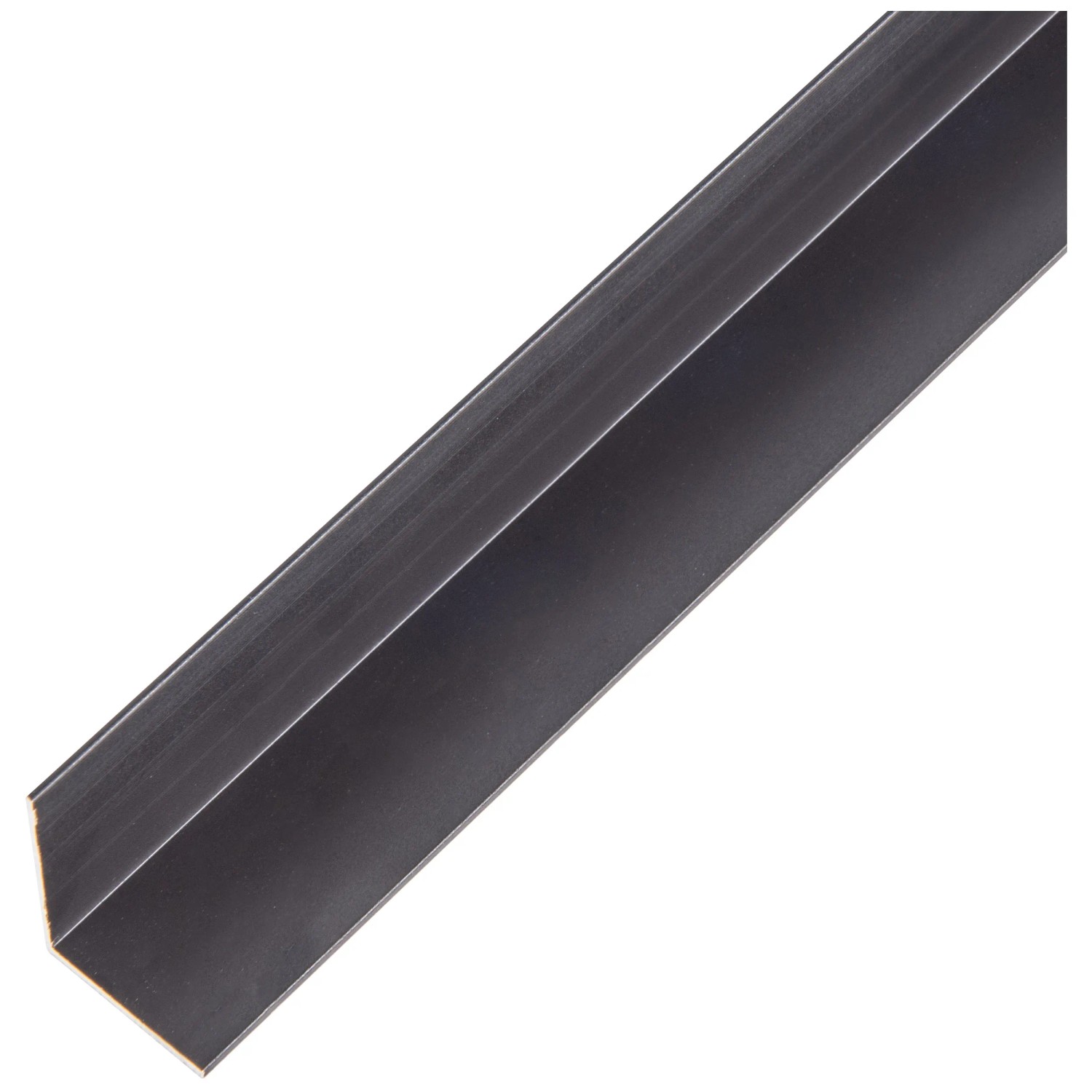 Alberts Profilé d'angle isocèle Noir (HxlxP) 2'000 x 20 x 20 mm