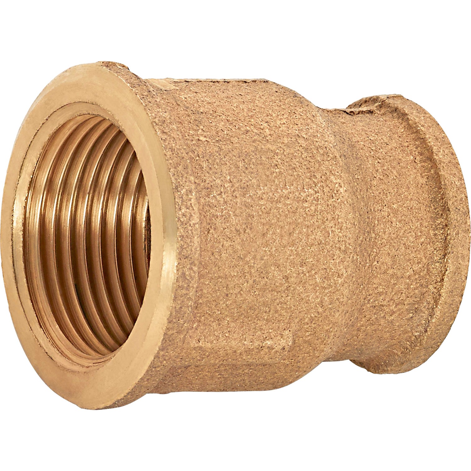 Gewinde-Reduziermuffe 18,6 (Rp 1/2) x 24,1 mm (Rp 3/4) Rotguss kaufen ...