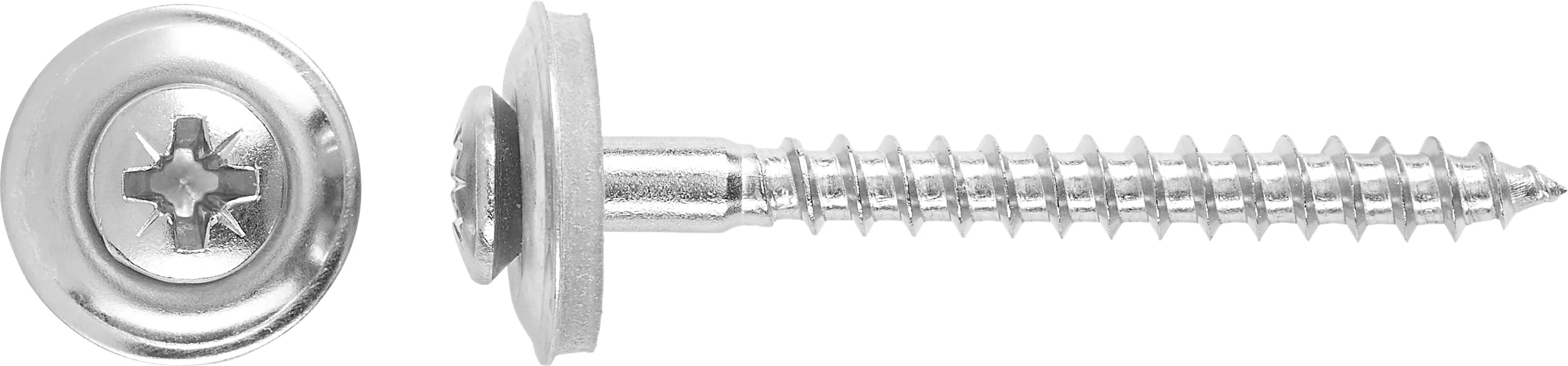 Vis étanche TX20 inox Ø 4,5 x 35 mm / 100 pcs