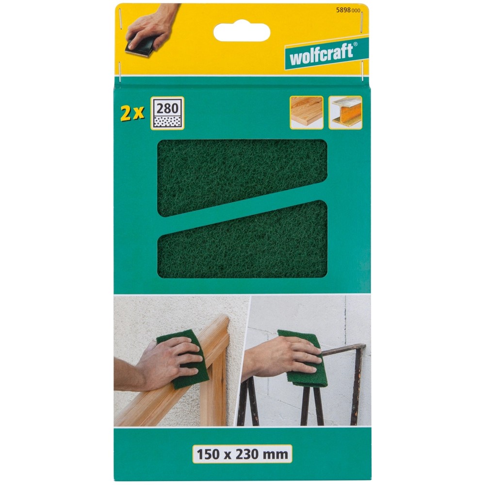 Wolfcraft Schleifvlies-Pads Körnung 280 kaufen bei OBI