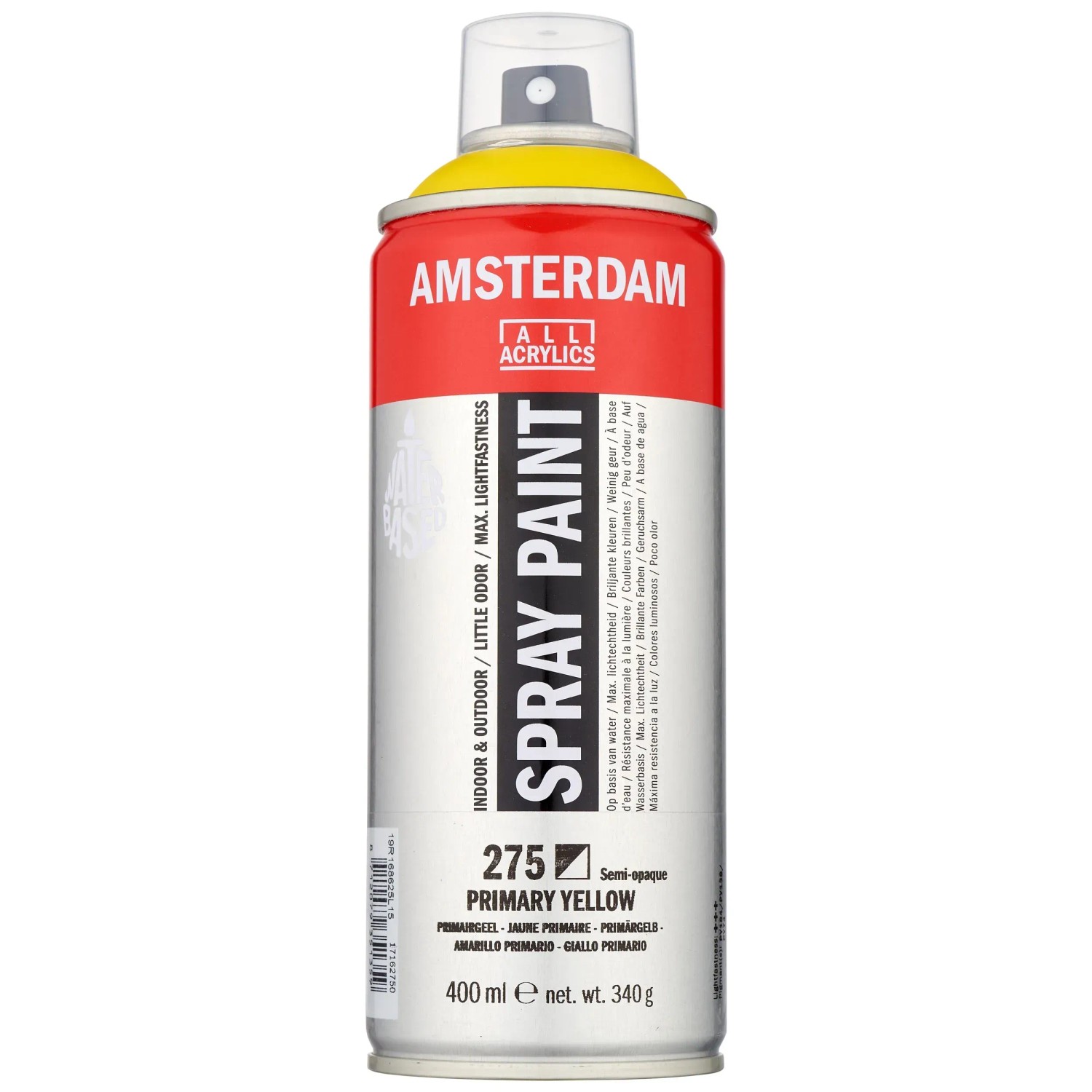 Amsterdam Vernice spray acrilica Giallo primario 275 / 400 ml