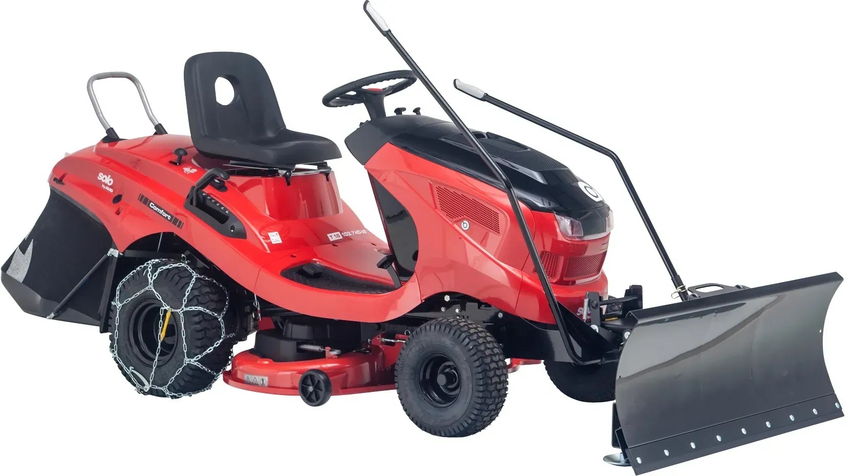 Al-Ko Lame à neige avec cadre de montage pour tracteurs de jardin d'Al-Ko