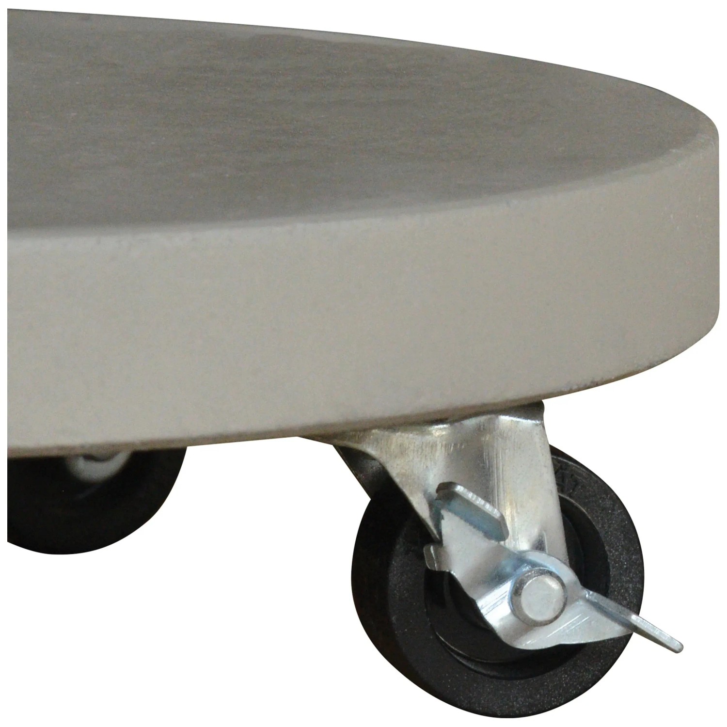Pflanzroller Leichtzement Natur Ø 27 cm / Höhe 7 cm