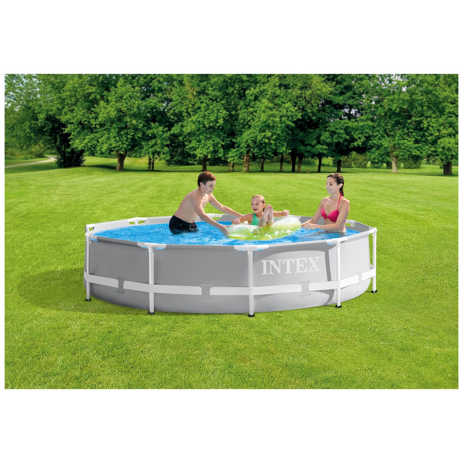 Intex Frame Pool Set Prism Rondo Ø 305 / Höhe 76 cm kaufen bei OBI