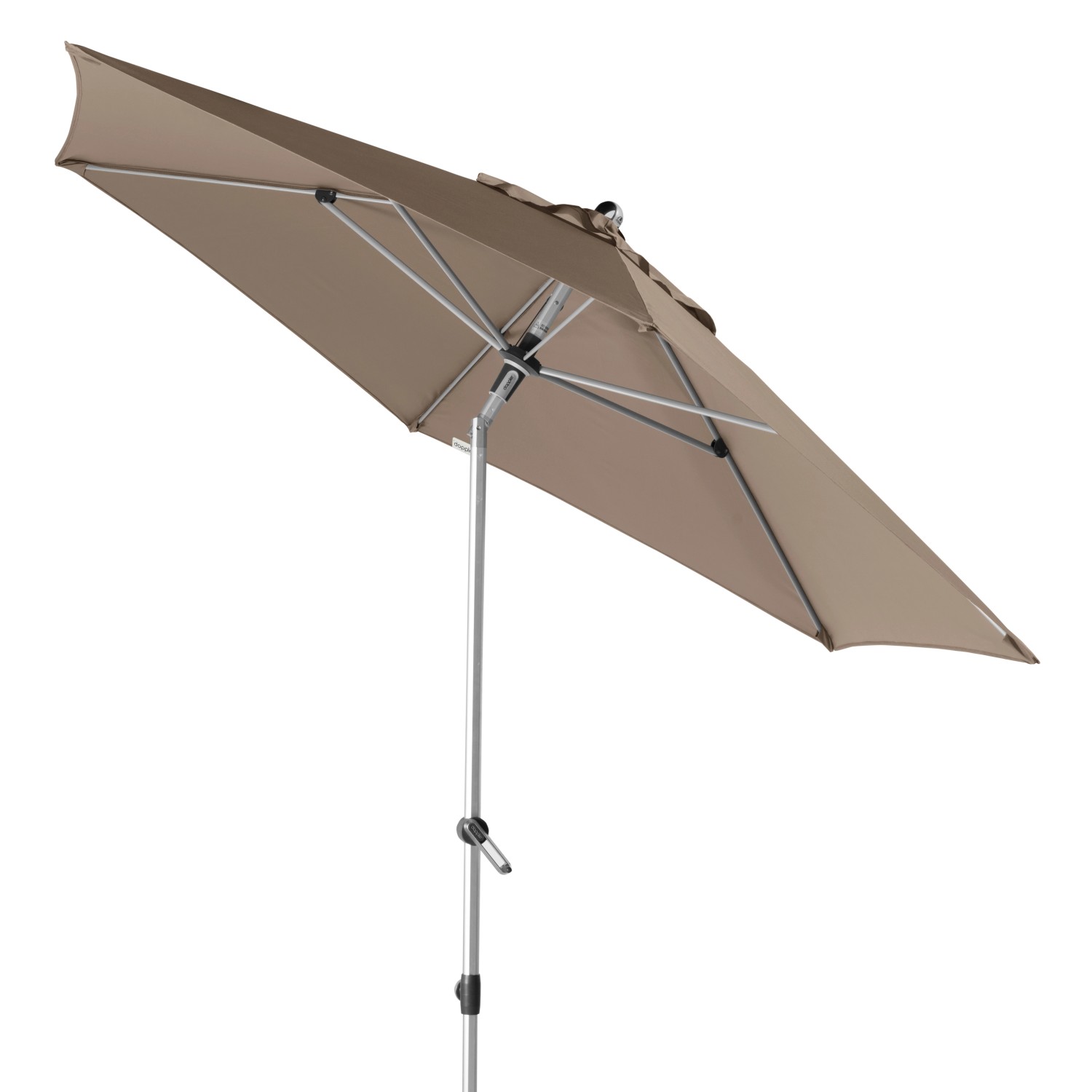 Doppler Sonnenschirm Expert Auto Tilt Greige 280 cm kaufen bei OBI