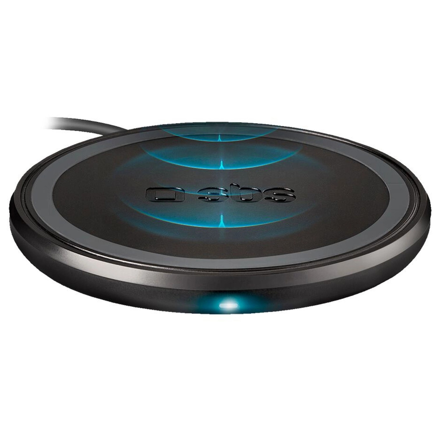 SBS Schnellladegerät kabellos Schwarz 10 W kaufen bei OBI