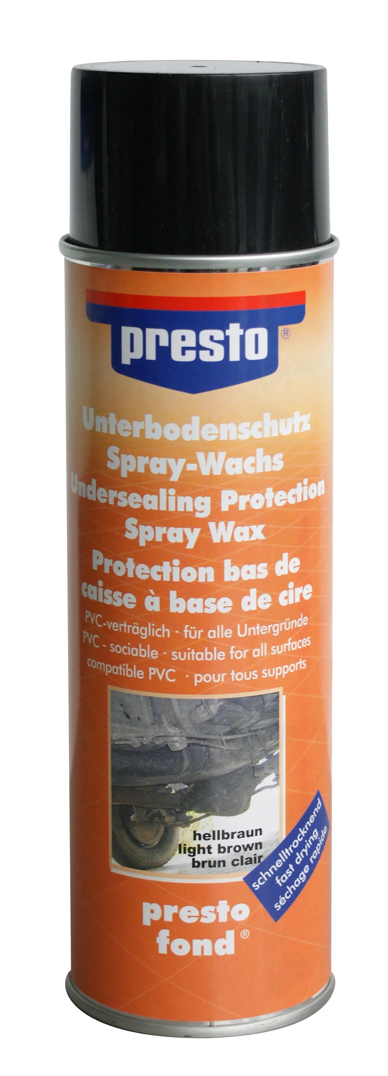 Presto Spray protezione sottoscocca cera chiaro 500 ml