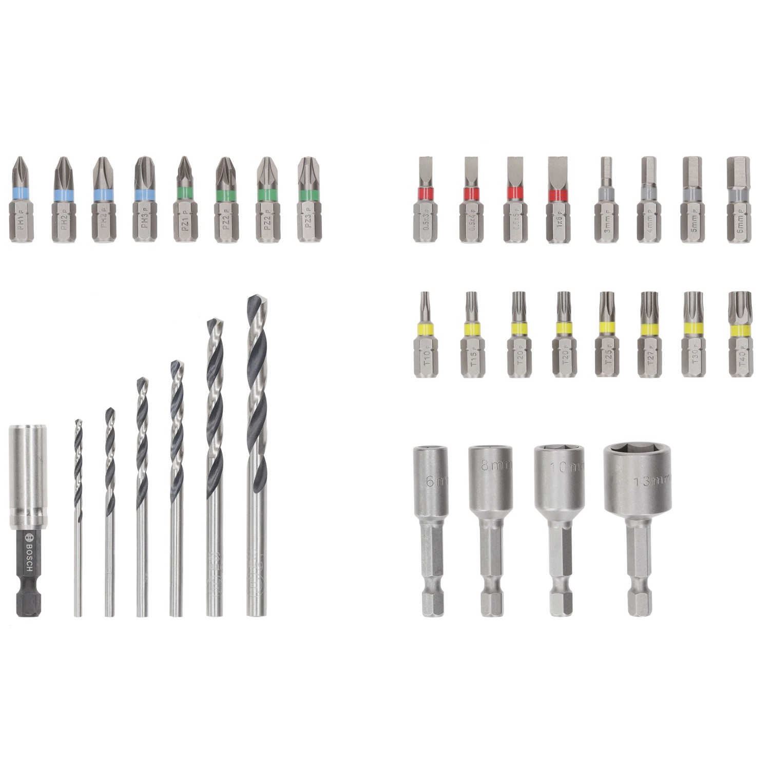 Bosch Bit-Set Extra Hard Metal HSS 35-tlg. kaufen bei OBI