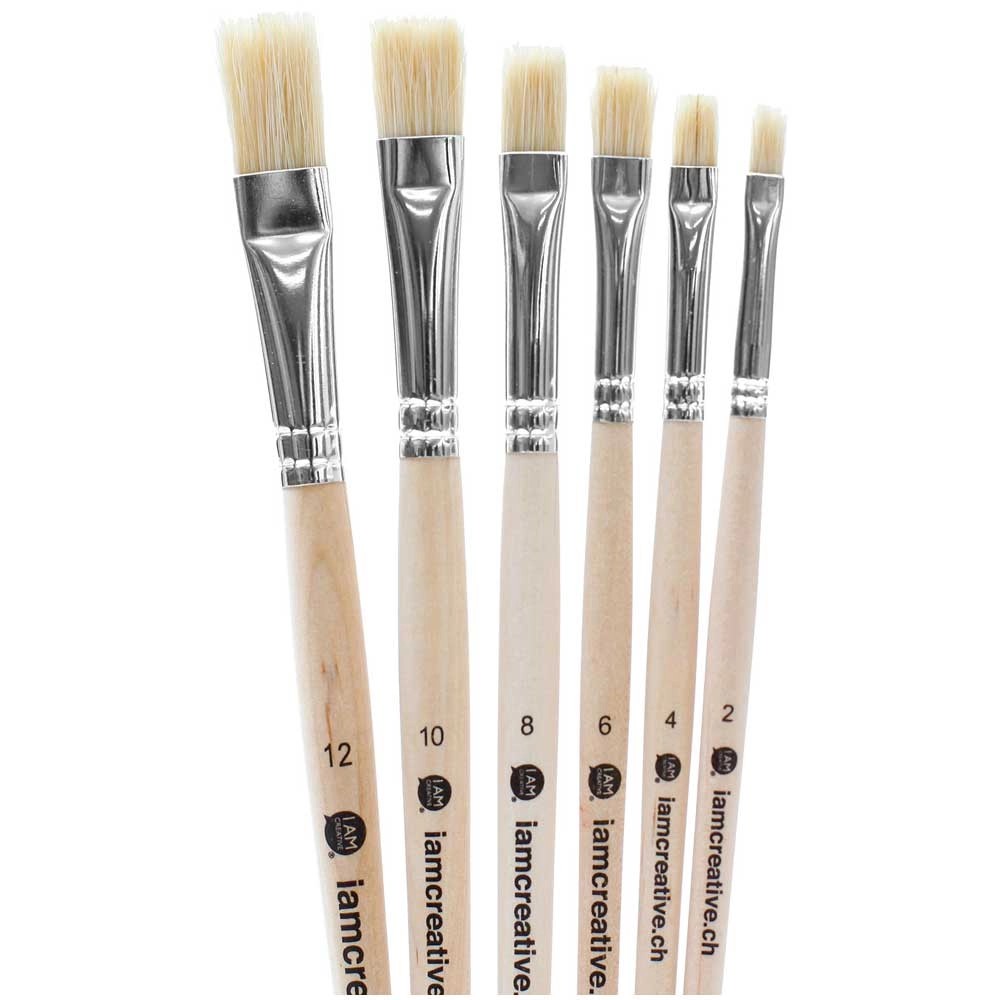 Pinsel-Set flach 6-tlg. kaufen bei OBI