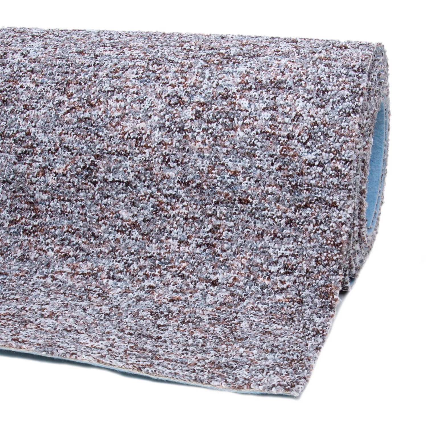 Andiamo® Teppichboden Antwerpen Braun-Grau Meterware Breite 400 cm