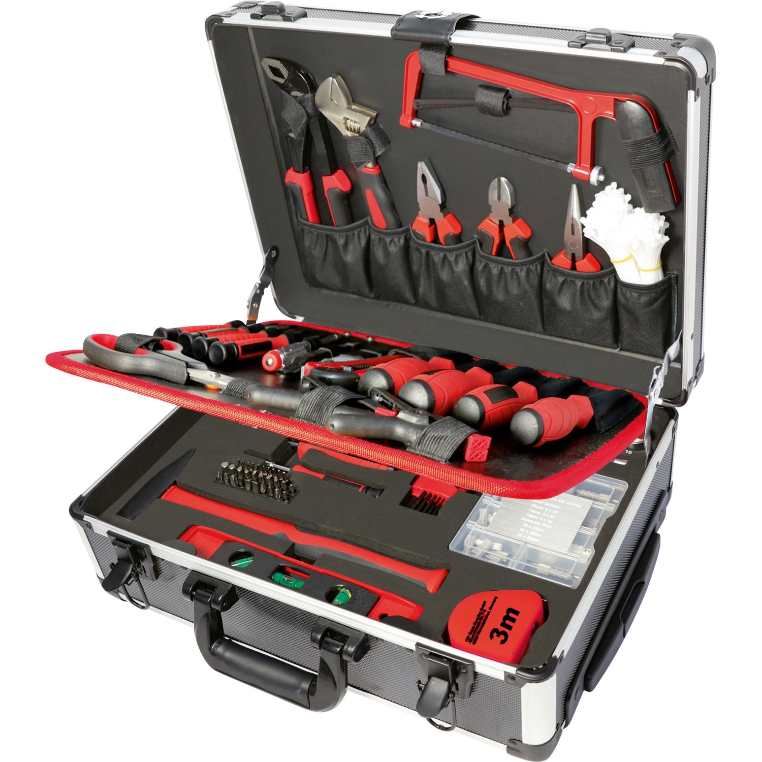 LUX Werkzeug-Trolley Schwarz-Aluminium 299-tlg. kaufen bei OBI