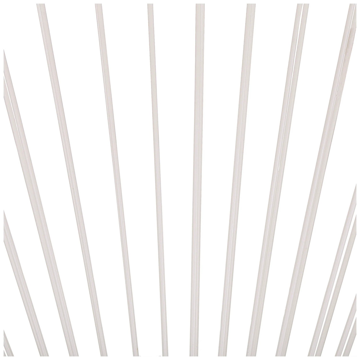 Beliani Gartensessel Acapulco II Polyrattan Weiss 2 Stk.