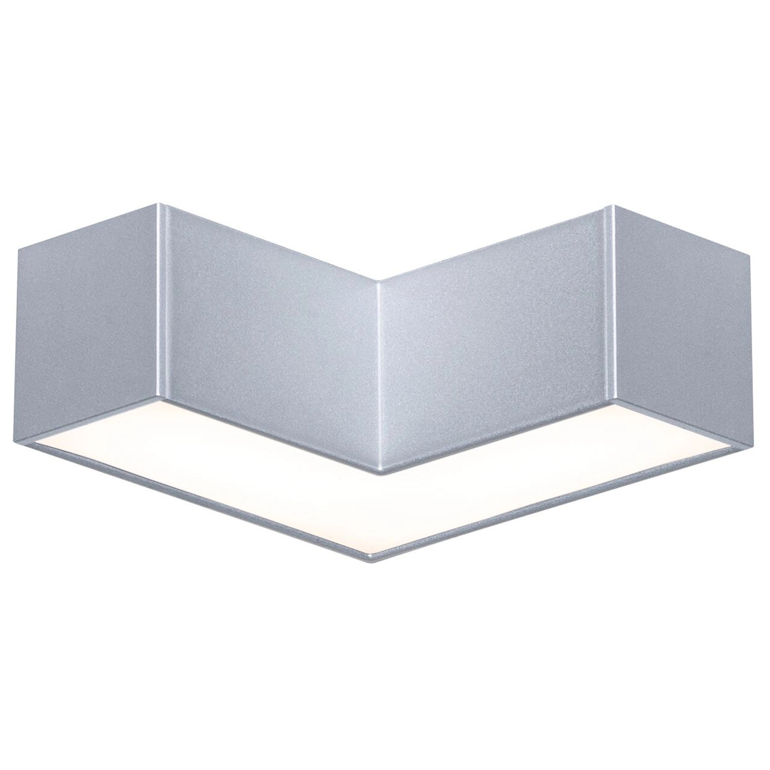 Paulmann Lichtkanal Linion 90°-Winkel Zigbee Chrom matt 3'000 K / 3,5 W ...