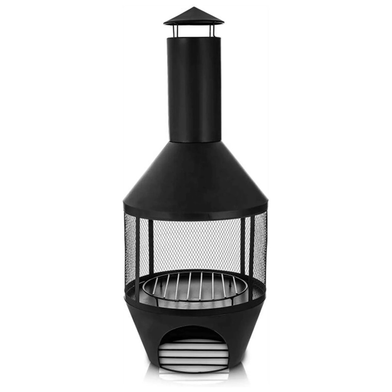 Buschbeck Feuerstelle Mata Edelstahl Ø 45 / Höhe 107 cm