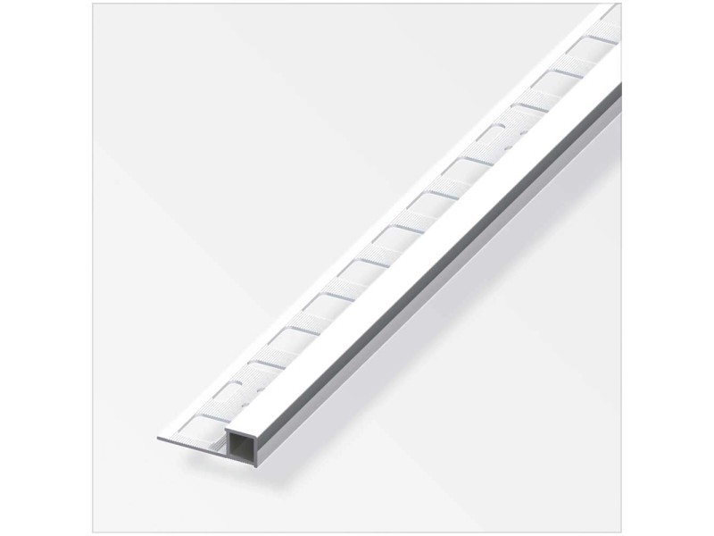 Quadrat-Profil Aluminium chrom (HxBxT) 1 x 2 x 100 cm kaufen bei OBI