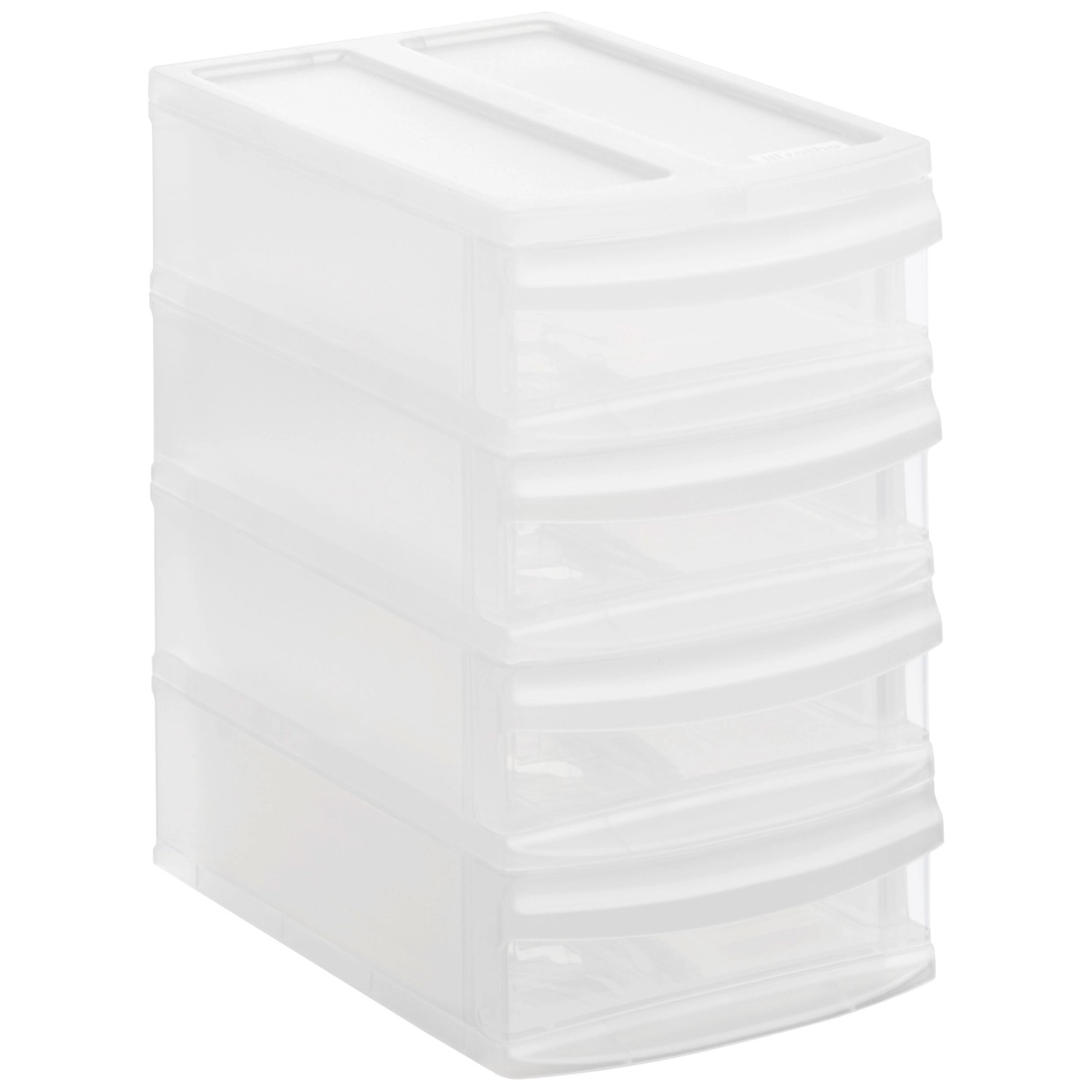 Rotho Schubladenbox Tower SYSTEMIX XS mit 4 Schüben Natur kaufen bei OBI